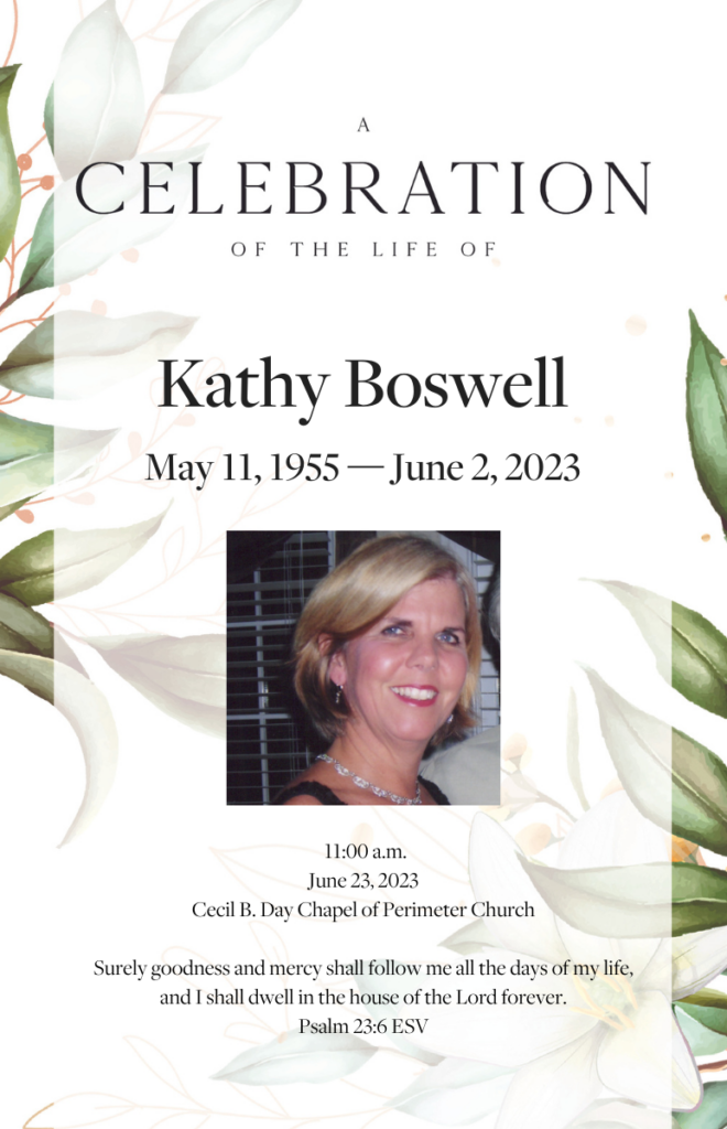 Kathy Boswell - Perimeter Church